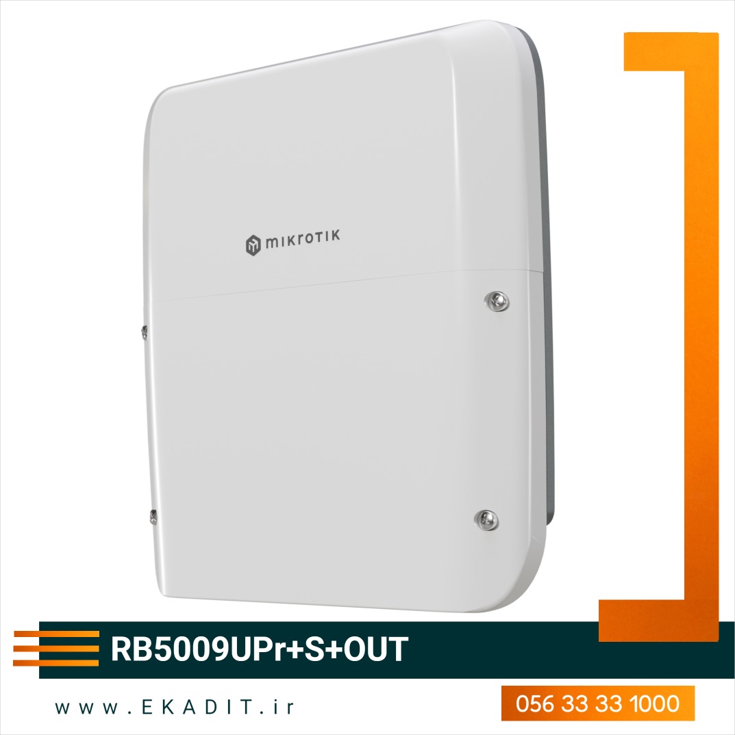 بهترین قیمت خرید روتر میکروتیک Mikrotik RB5009UPr+S+OUT