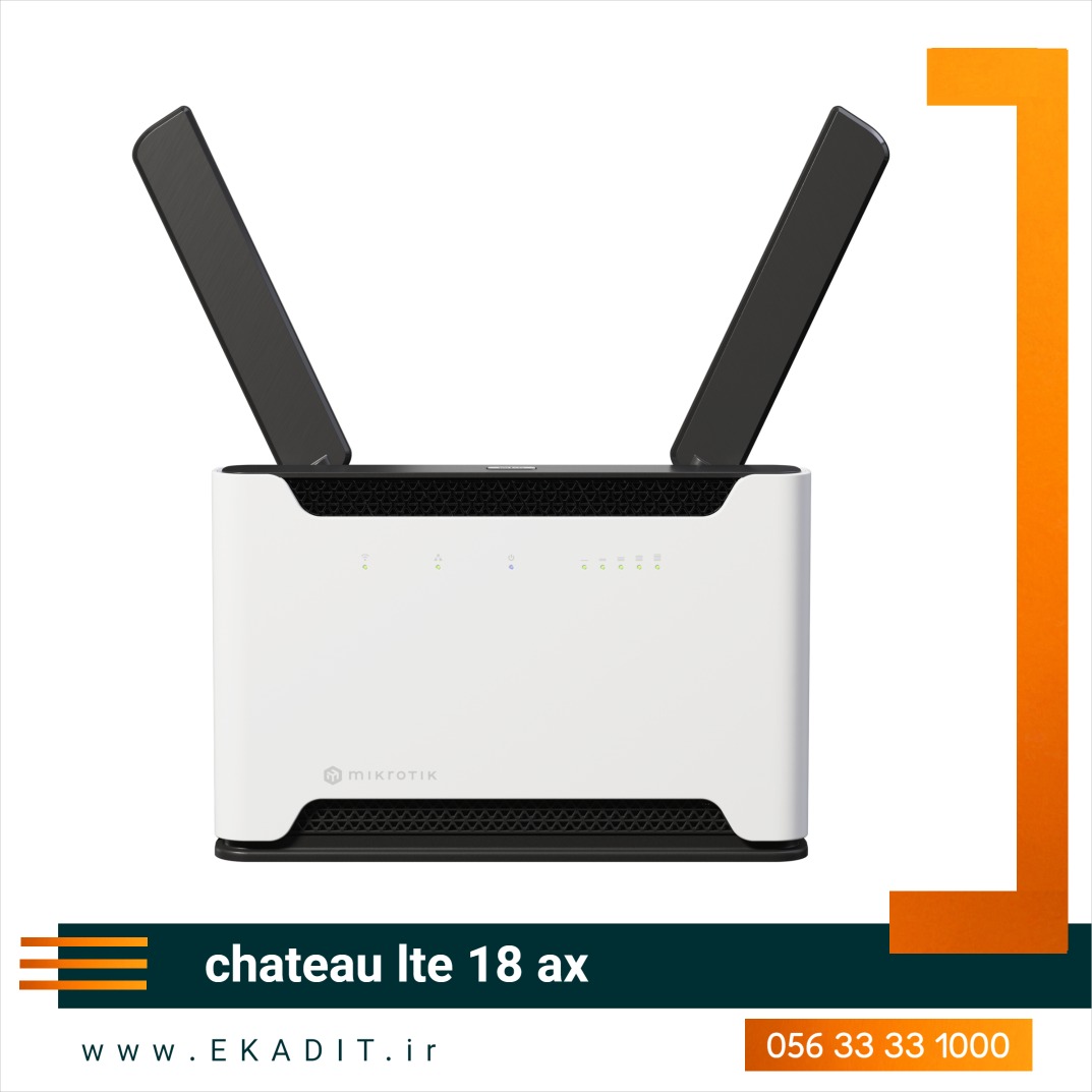 بهترین قیمت خرید روتر اکسس پوینت میکروتیک Mikrotik Chateau LTE18 ax