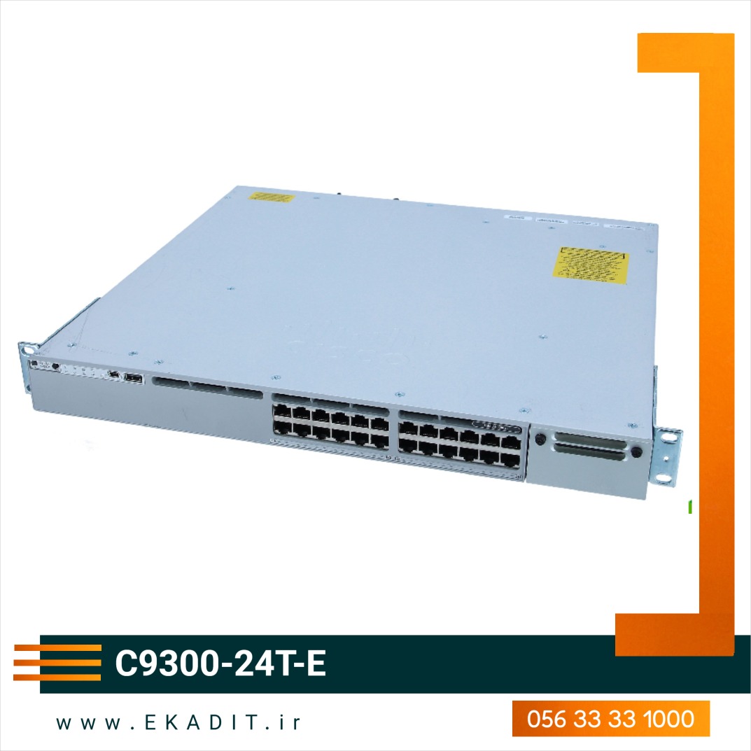 بهترین قیمت خرید سوئیچ 24 پورت سیسکو C9300 24t E