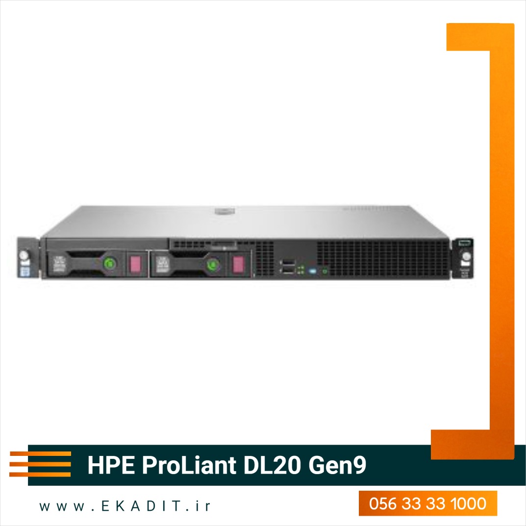 بهترین قیمت خرید سرور HPE ProLiant DL20 Gen9