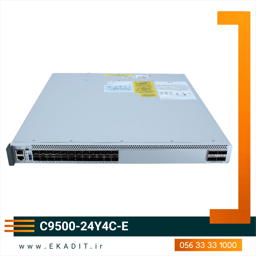 بهترین قیمت خرید سوئیچ 24 پورت سیسکو C9500-24Y4C-E