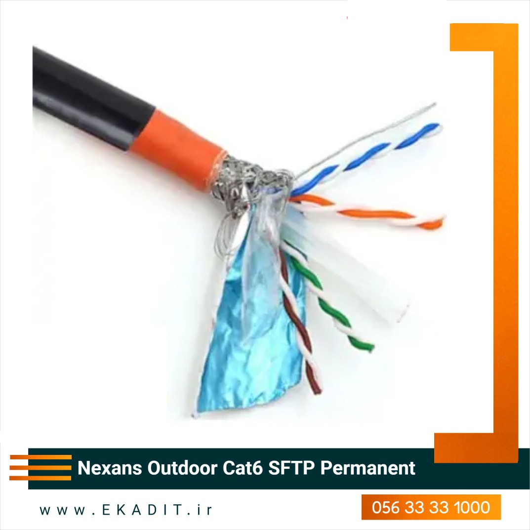 بهترین قیمت خرید کابل شبکه نگزنس Outdoor Cat6 SFTP دو روکش با تست پرمننت